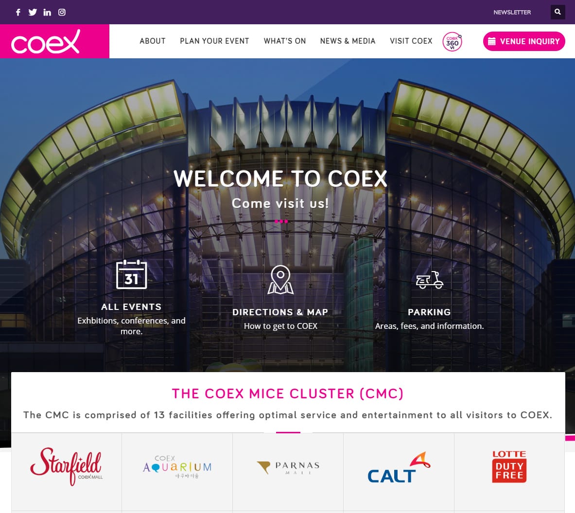 New: Our Redesigned Coex Website - Coex