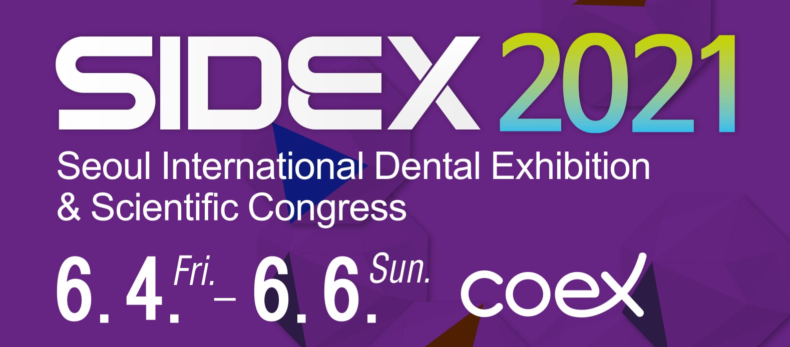 Seoul International Dental Exhibition & Scientific Congress 2021 (SIDEX ...