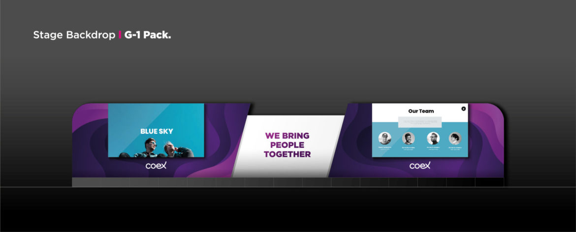 Modular Backdrop System - Coex