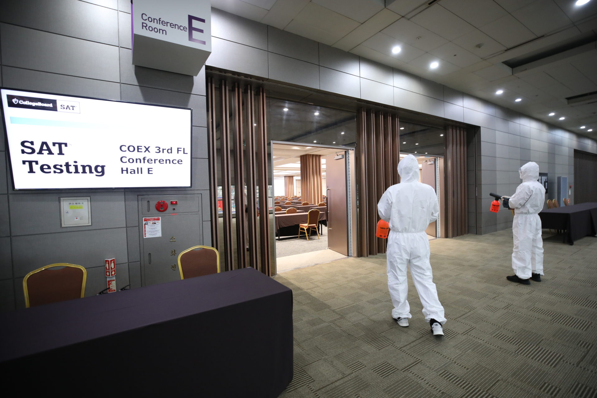Coex Hosts Korea's First SAT Administered at Convention Center - Coex